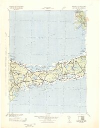 1942 Map of Cape Cod Bay, Barnstable County, MA — High-Res | Pastmaps